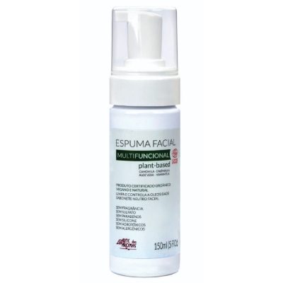Espuma Facial Multifuncional Orgânica 150ml - Arte dos Aromas - Mais ...