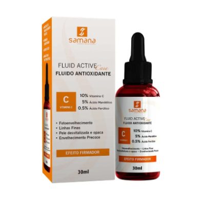 Fluid Active Care Antioxidante 30ml - Samana - Mais Estética