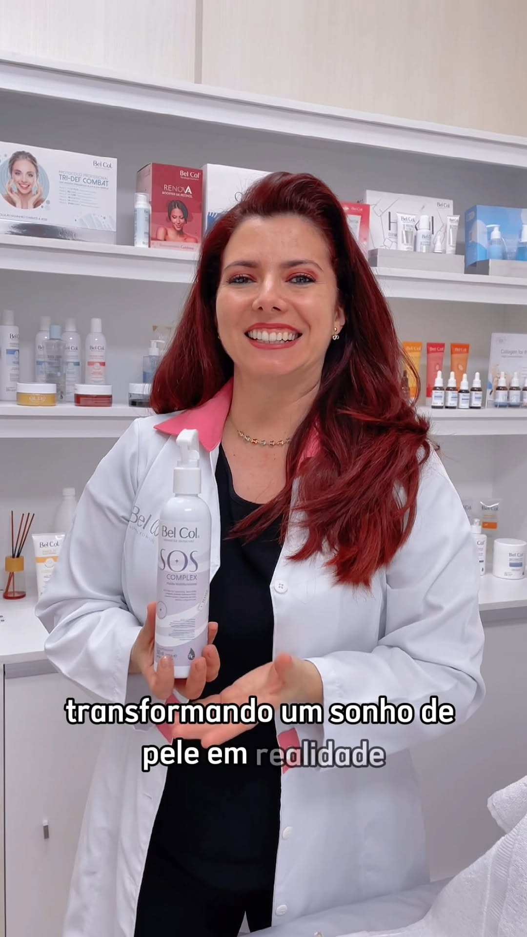 SOS Complex Fluido Multifuncional da Bel Col - Mais Estética